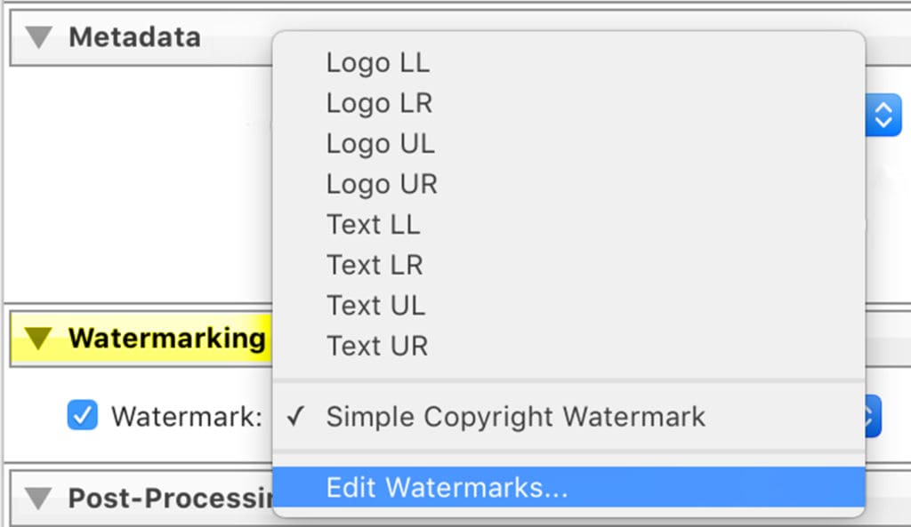 How to Build Watermarks in Lightroom - Go Ask Erin