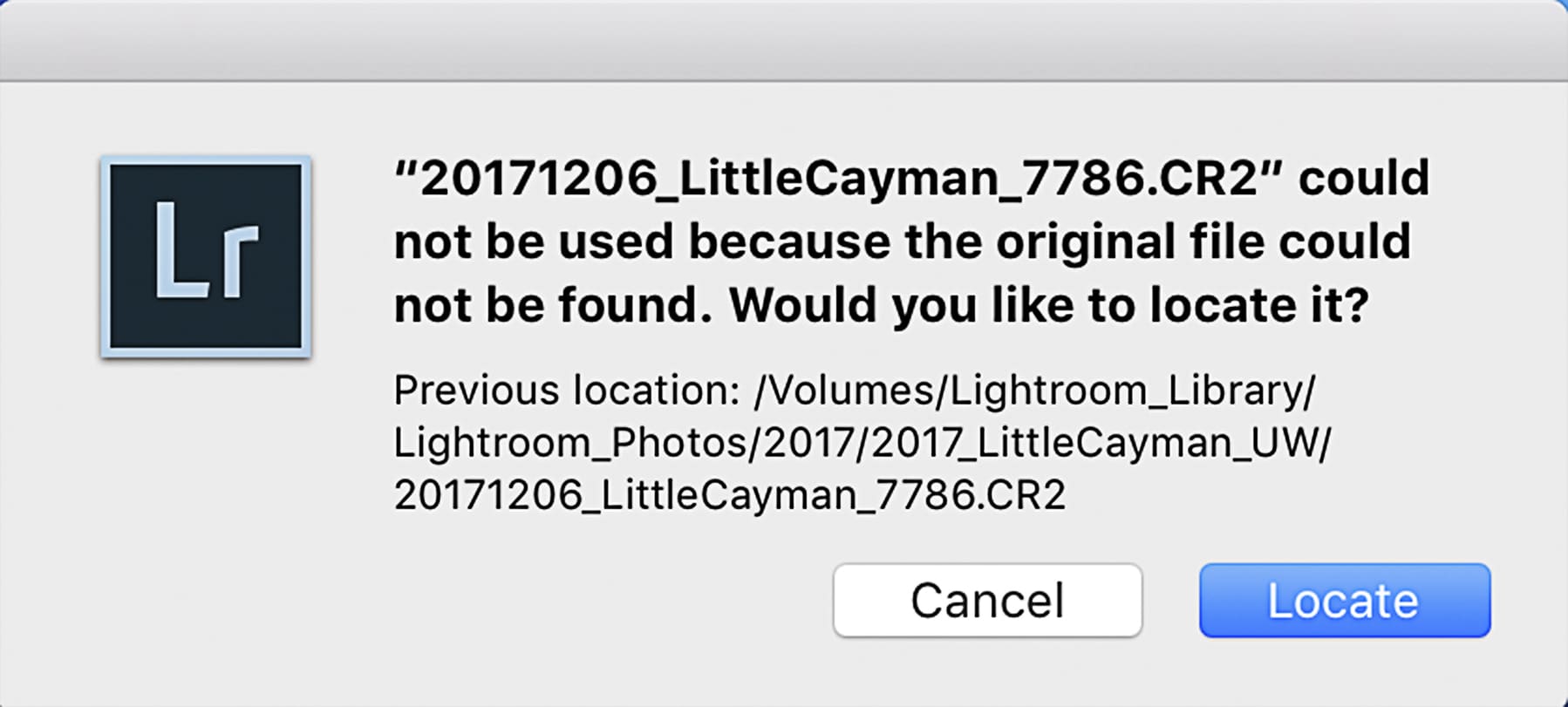 How to Relink Missing or Offline Files in Lightroom - Go Ask Erin