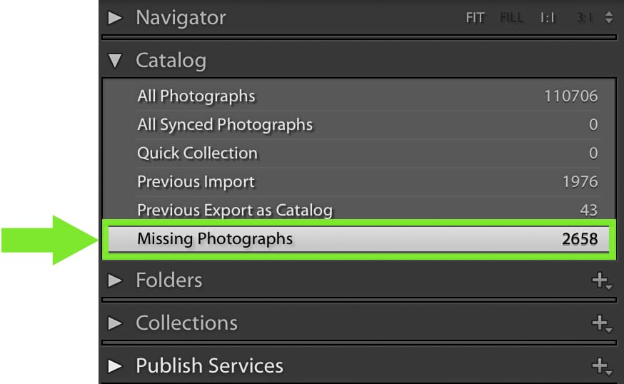 How to Relink Missing or Offline Files in Lightroom - Go Ask Erin