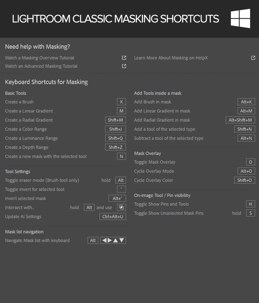 Nerd Alert! Go directly from the Library Module to the Masking Panel ...